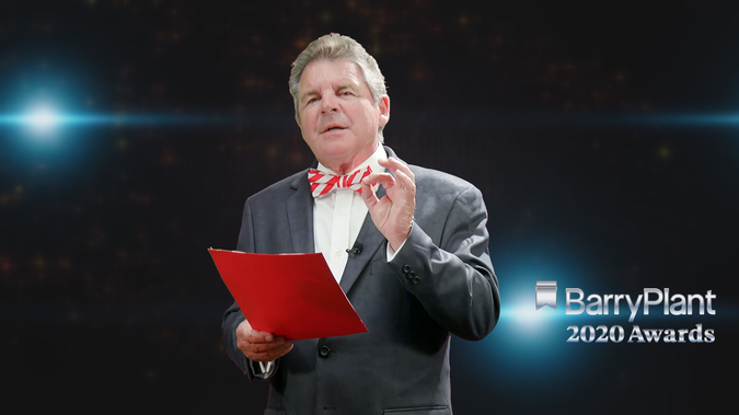 Online glitz to celebrate Barry Plant’s Awards for Excellence