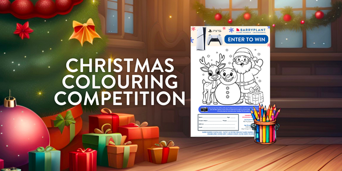 ENTER TO WIN: CHRISTMAS COLOURING COMPETITION 2024