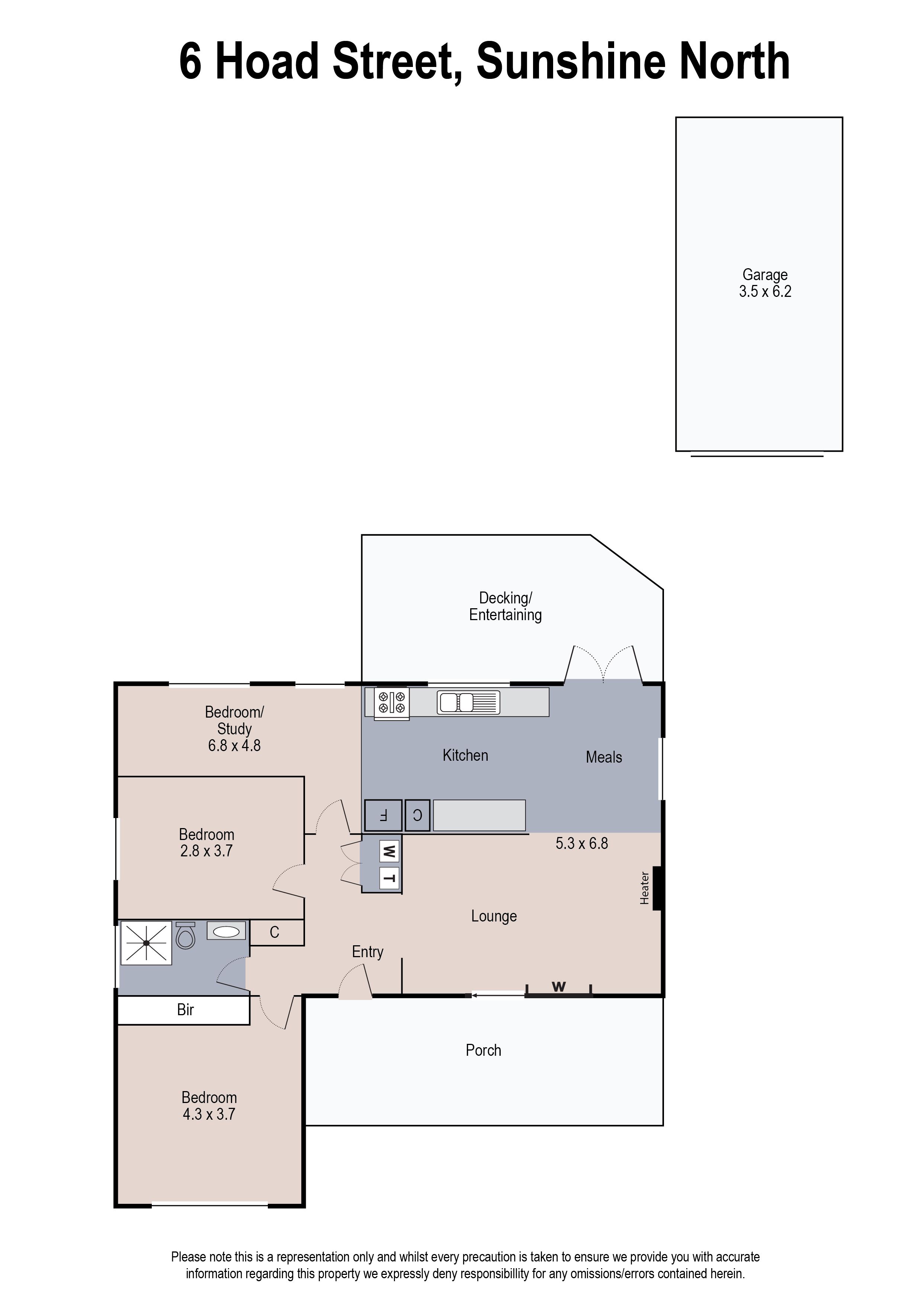6 Hoad Street, Sunshine North, VIC 3020 - Sold