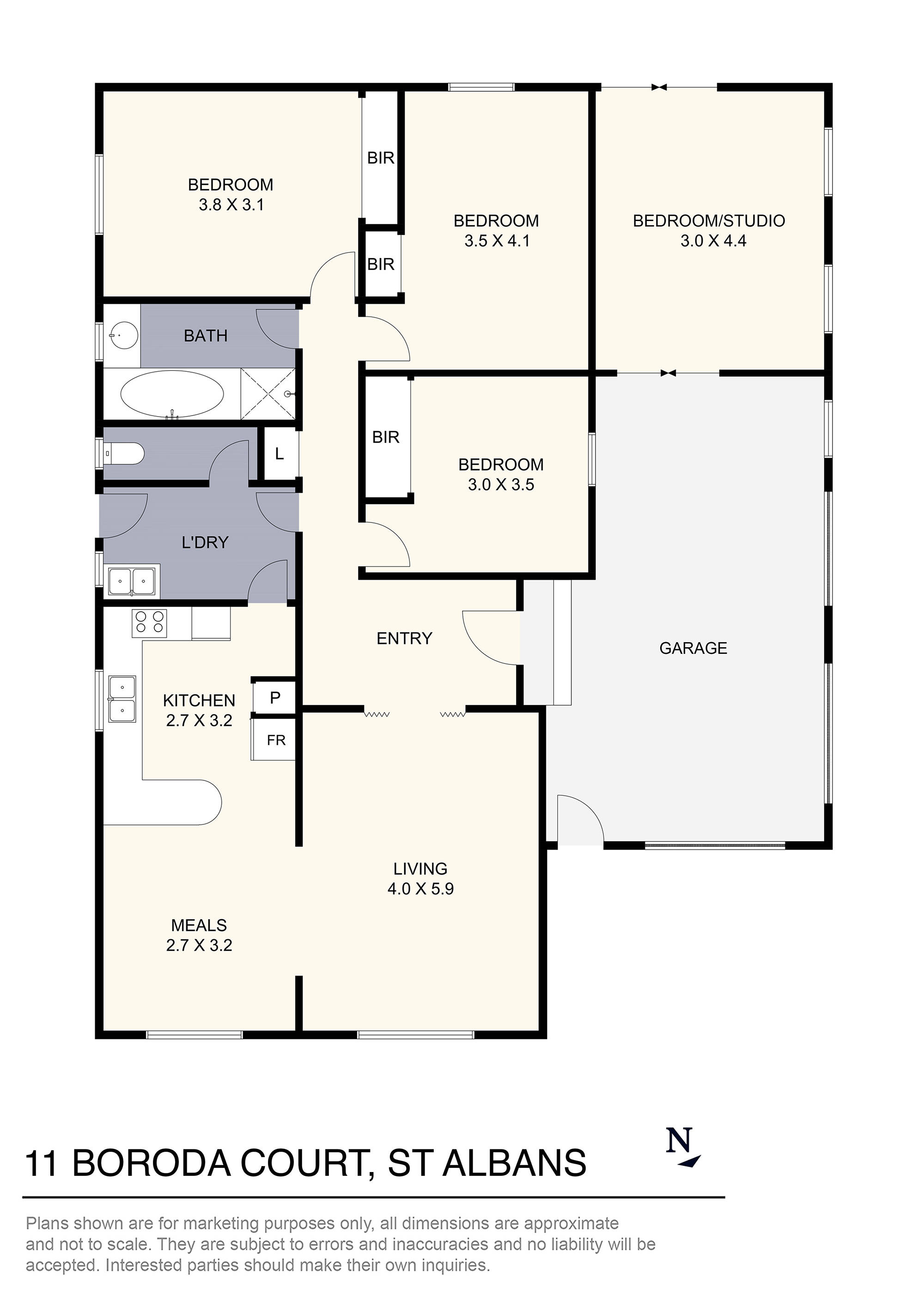 11 Boroda Court, St Albans, VIC 3021 - Sold