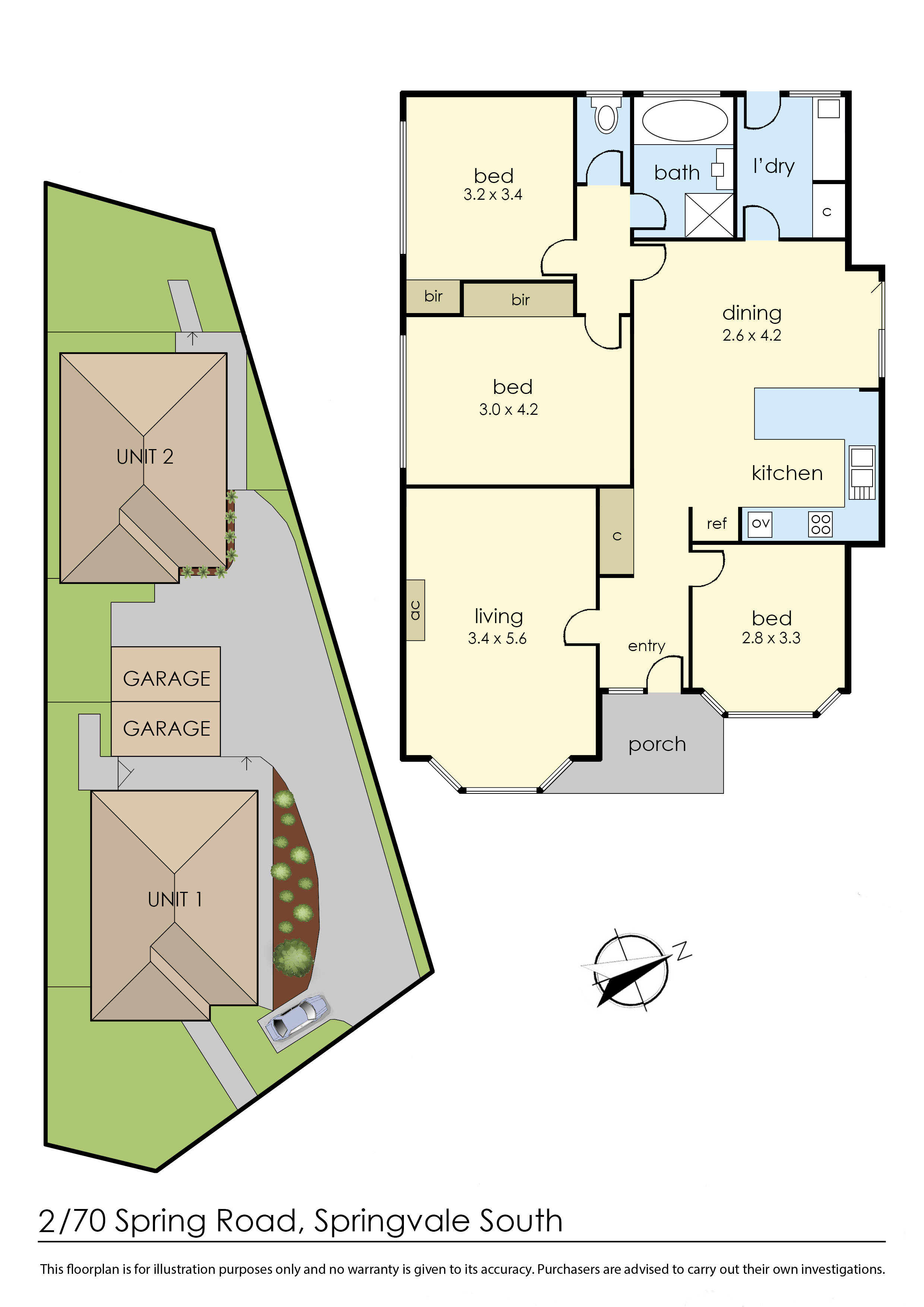 2/70 Spring Road, Springvale South, VIC 3172 - Sold