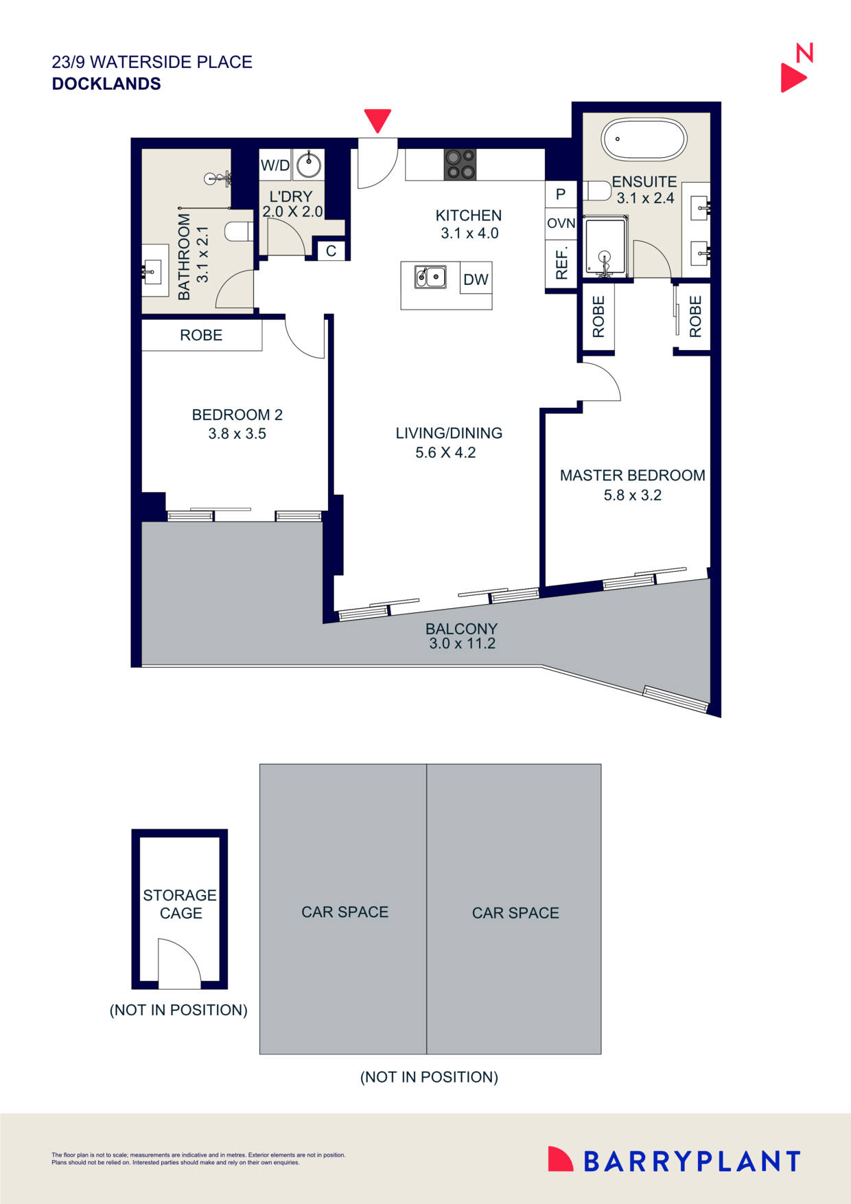 23/9 Waterside Place, Docklands, VIC 3008 - Sold