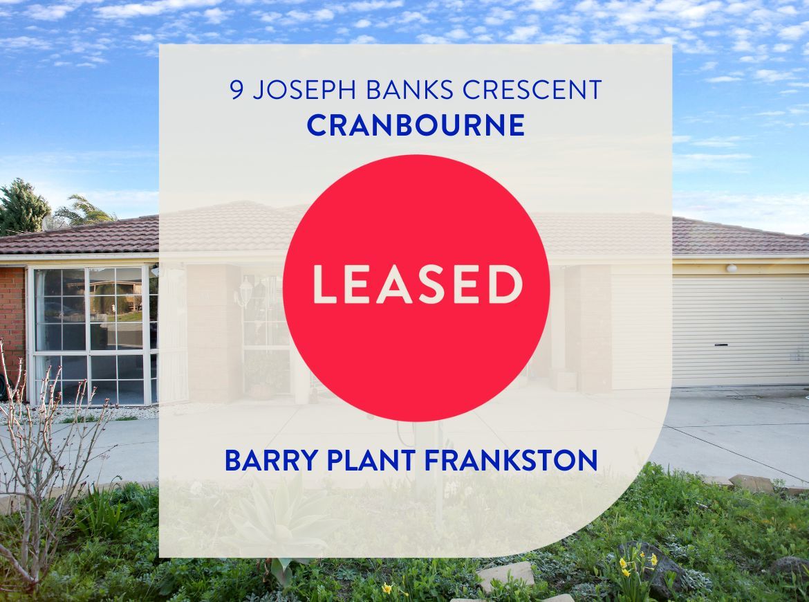 9 Joseph Banks Crescent, Cranbourne, VIC 3977 - Leased